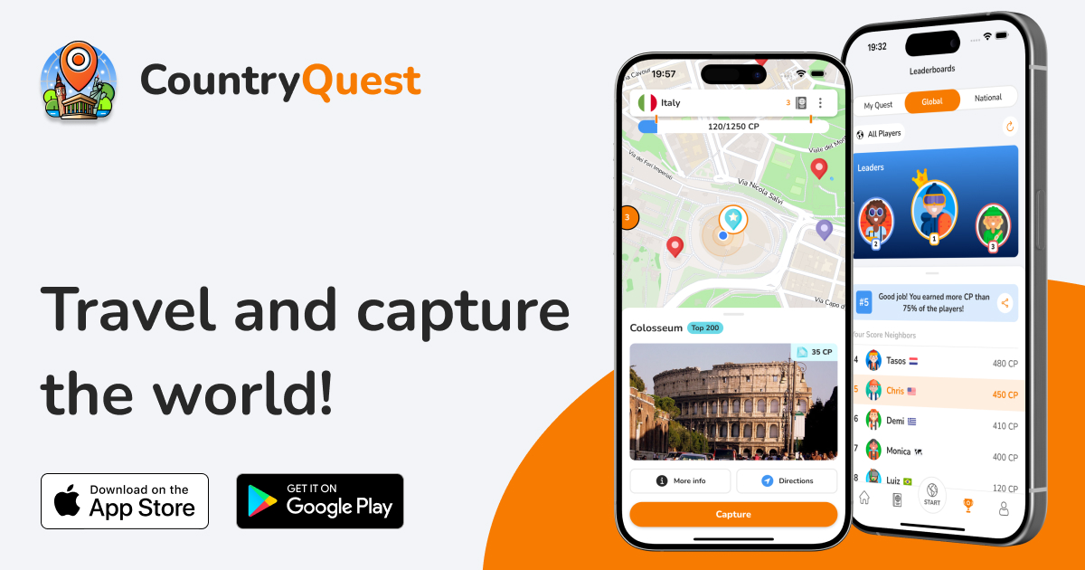 CountryQuest - Capture the world